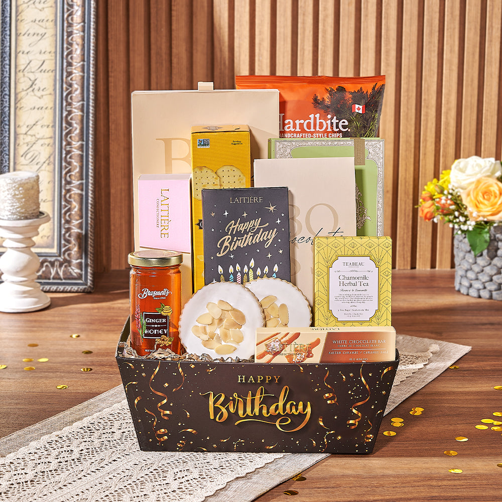 Birthday Party Starter Gift – Birthday gift baskets – Toronto delivery ...