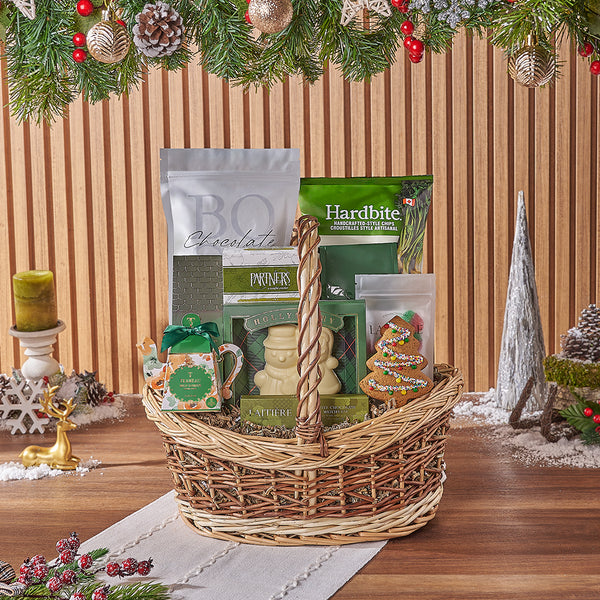 Rustic Holiday Basket – Christmas gift baskets – Toronto delivery ...